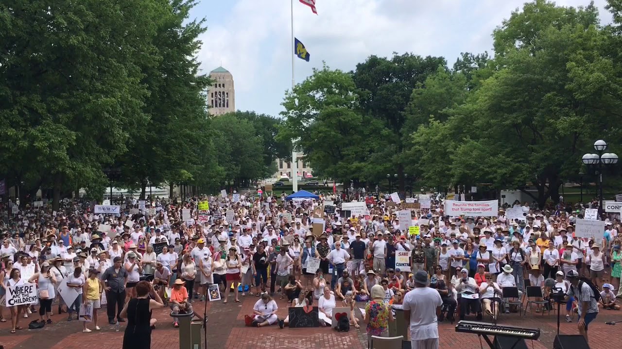 Holocaust survivor Irene Butter speaks against Trump’s separation of ...