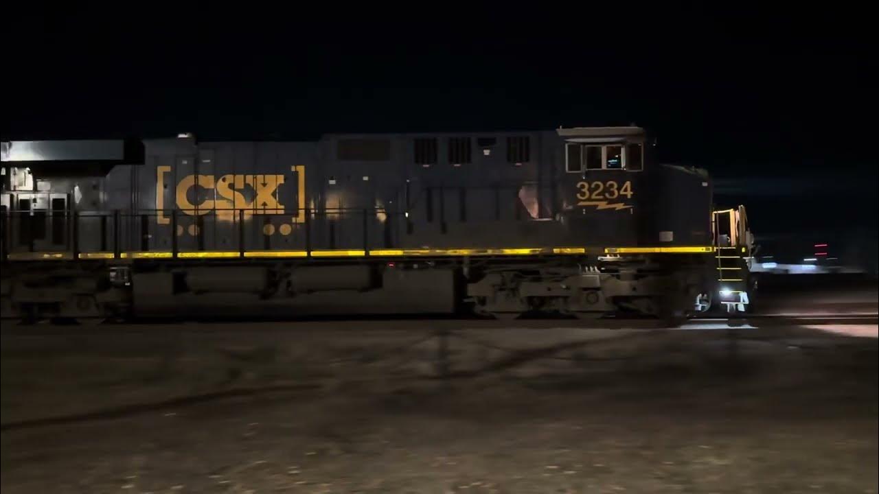 CSX 3234 W/ Nice K5HL Leads I137-07 By Hamlet,NC 12/7/24 - YouTube