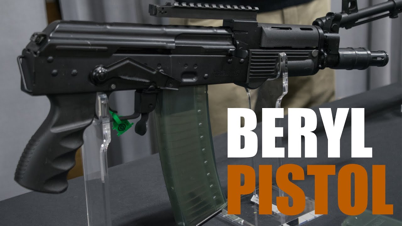 New 5.56mm Beryl Pistol (SHOT Show 2020) - YouTube