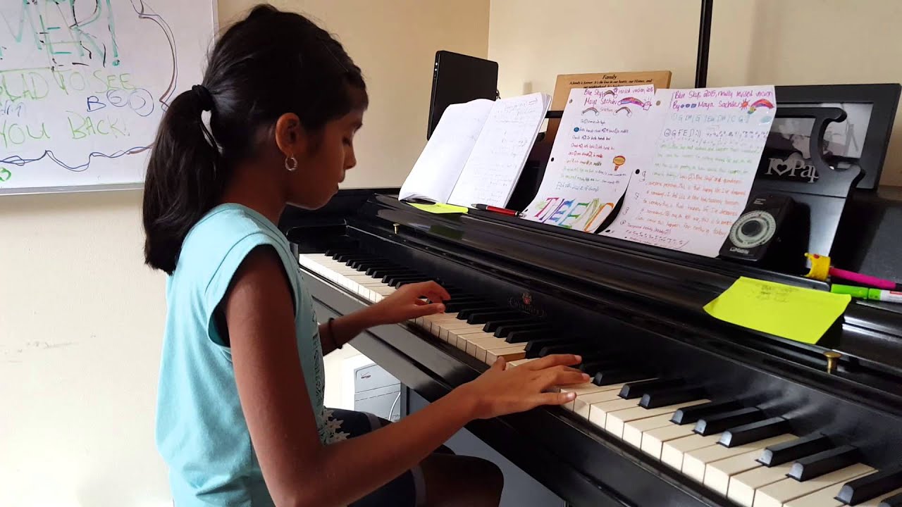 Maya piano video September 3 2015 - YouTube