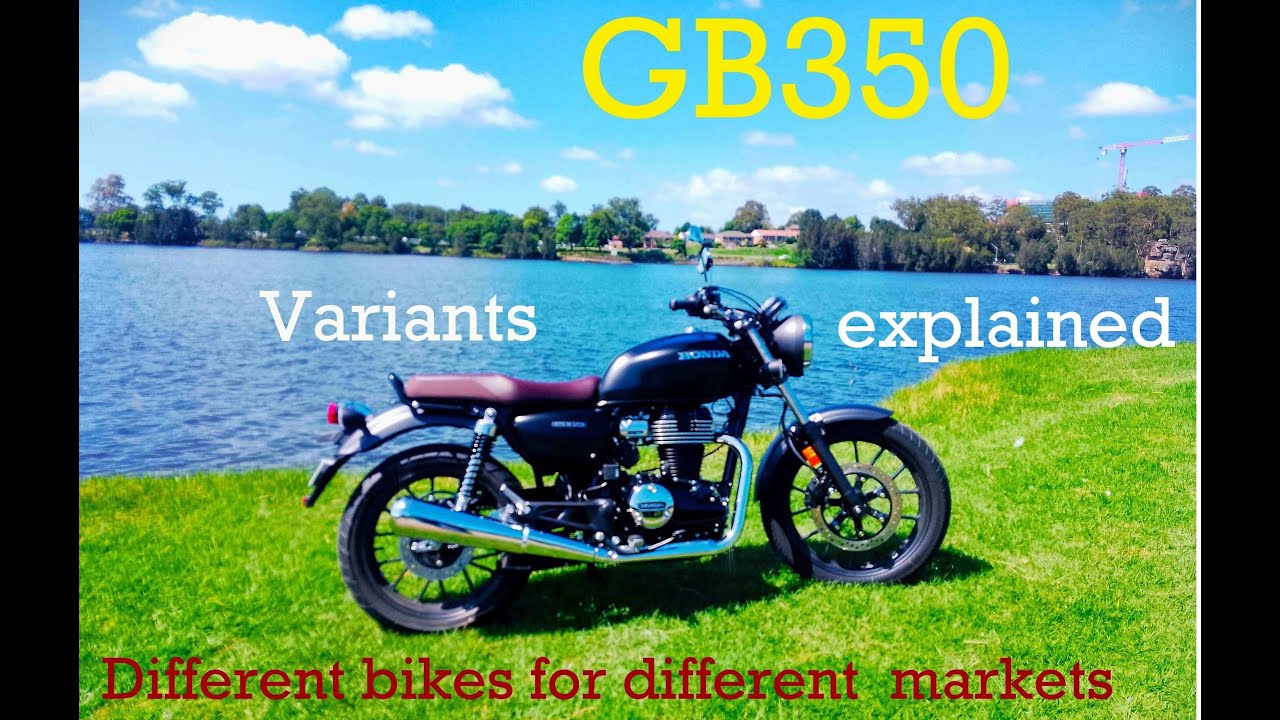 GB350 variants explained GB350S GB350C CB350 H'ness. Why different ...