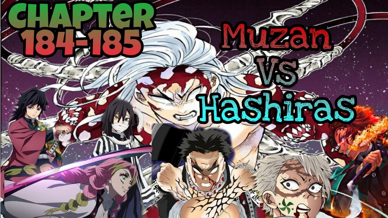 Demon Slayer Chapter 184-185 Subrang lakas ni Muzan mamatay kaya si ...
