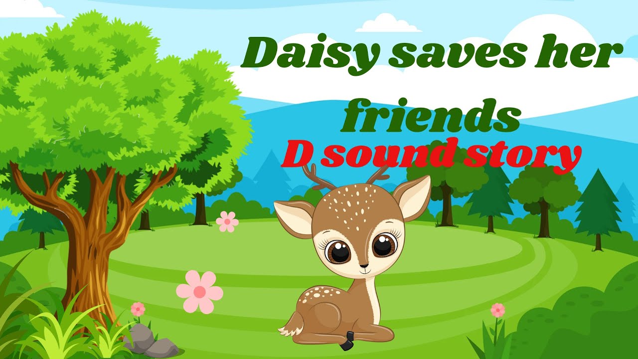 d sound story for kids || Teach d sound to kids ||बच्चों को Phonics ...