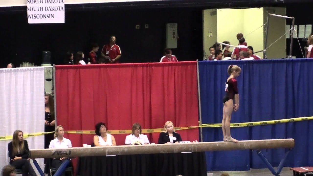 Taylor Laymon - Level 10 National Gymnastics Championship - Beam - 2011 ...