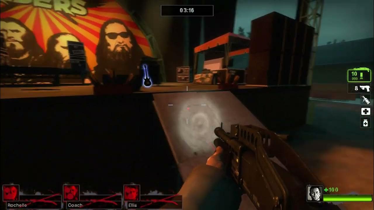 Left 4 Dead 2 Tank Run Solo Concierto Youtube