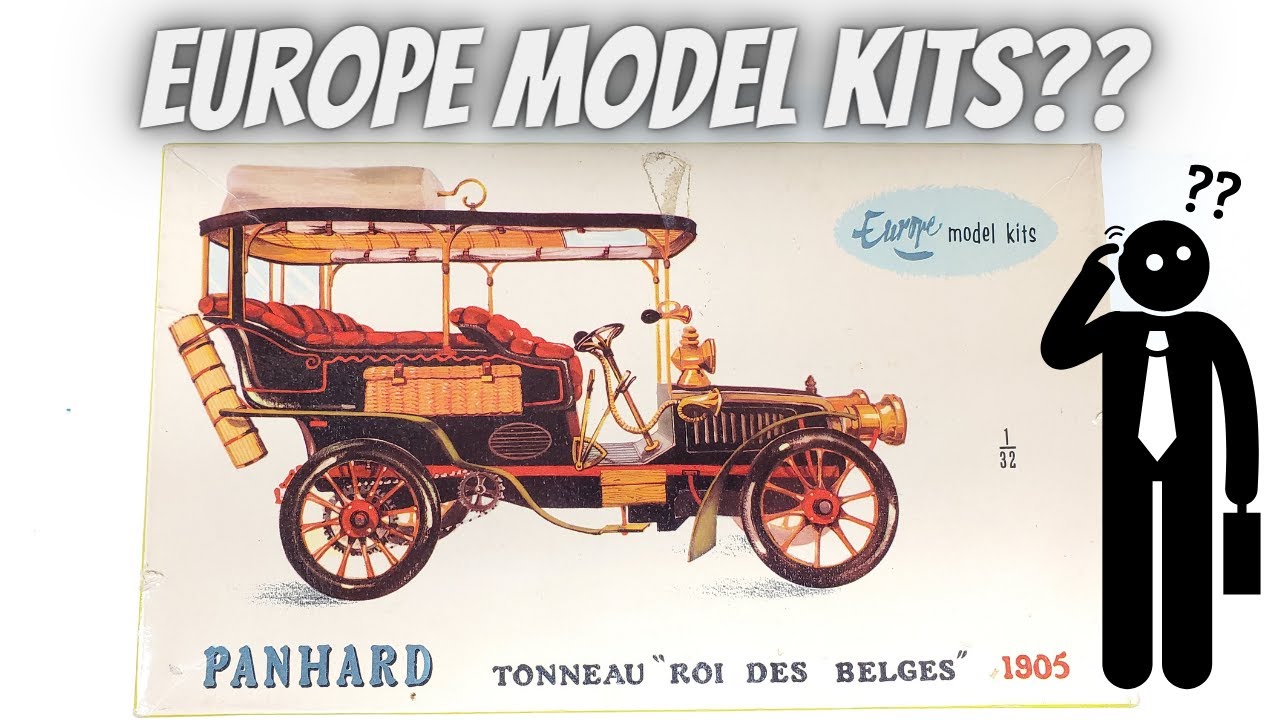 1905 PANHARD BY EUROPE MODEL KITS. Let's open it up!! - YouTube