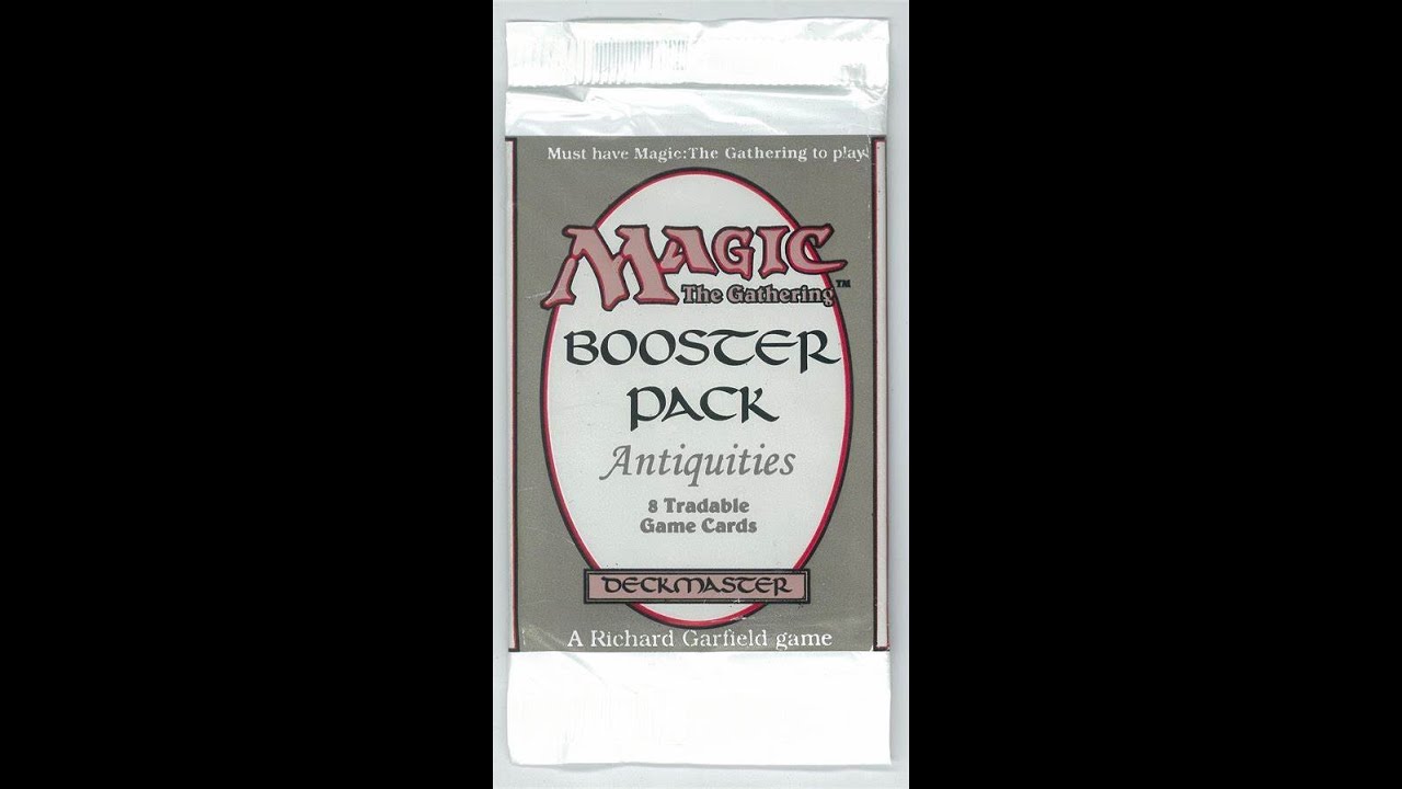 MTG Magic the Gathering Antiquities Booster Pack Opening October 2023 ...
