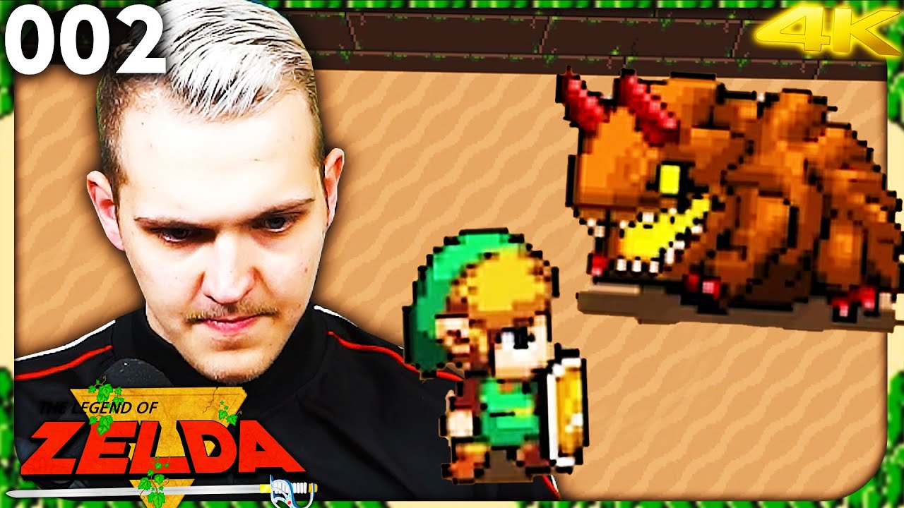 Let's Play The Legend of Zelda HD (NES) #2 ⚔️ Boss Dodongo ...