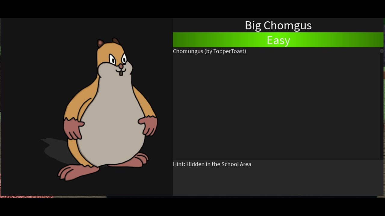 how to get chomgus (find the chomik) - YouTube