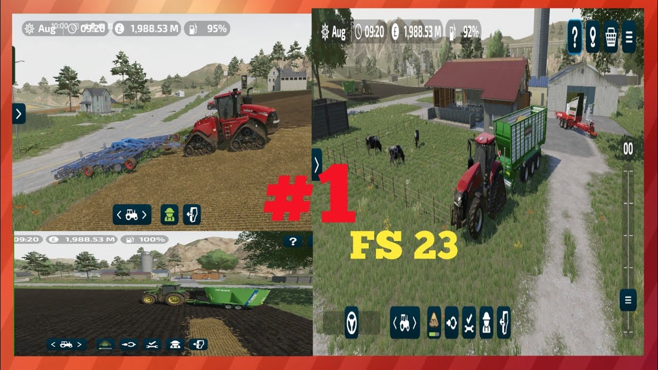 FARMING SIMULATOR 23 || fs 23 mobile gameplay || FS23 #fs23 - YouTube