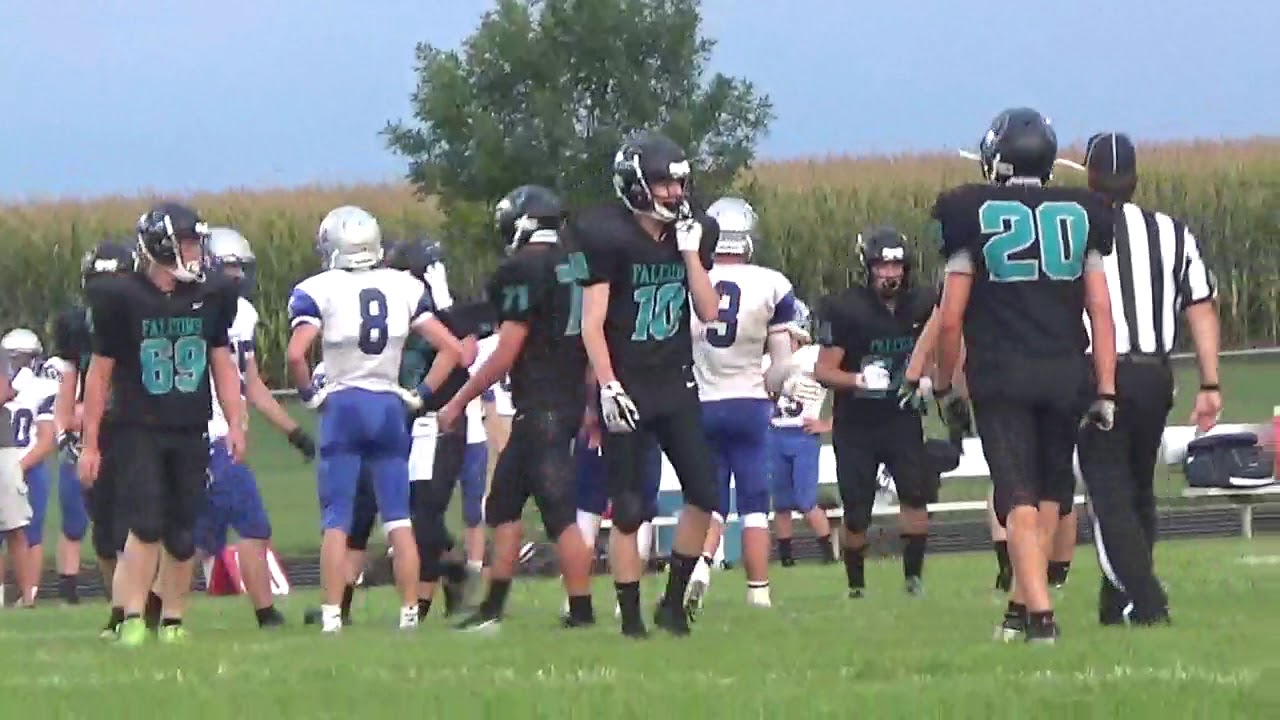 2018 opener: ACGC Falcons convert on pass play 8/31/18 - YouTube