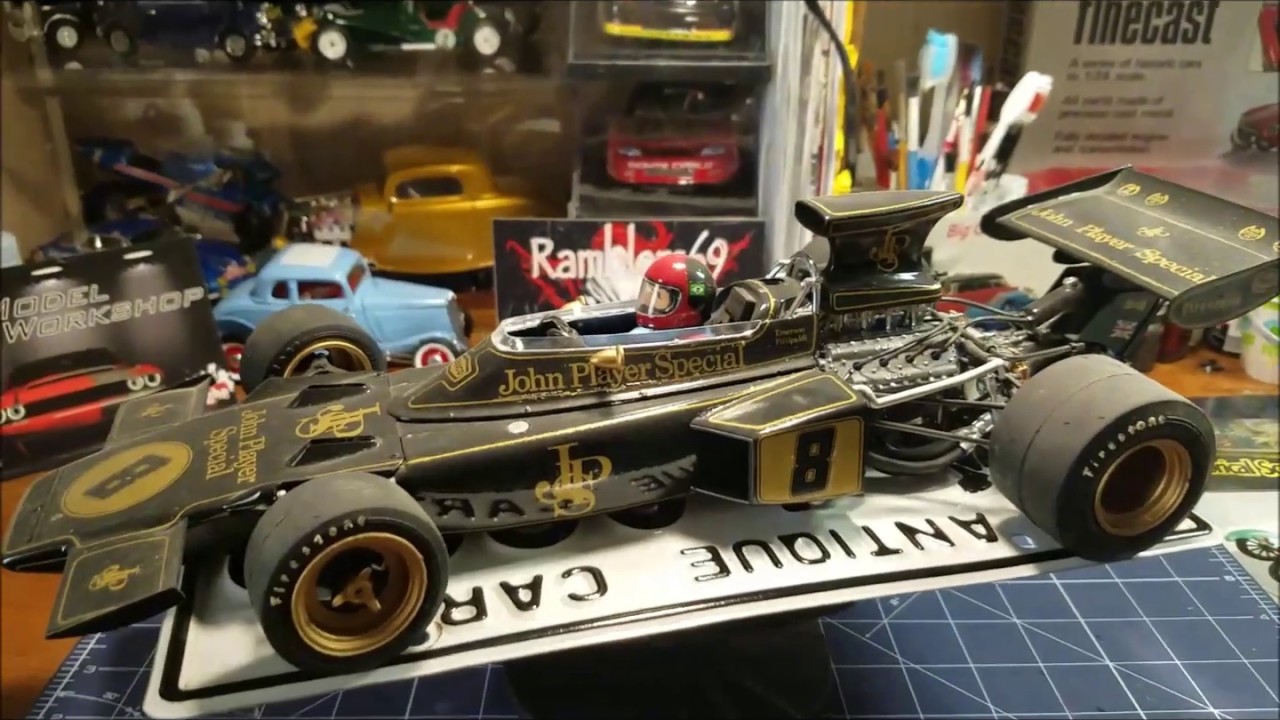 SHOUT OUT TO JAMES TESTER MY OLD 1/12 SCALE MODEL CAR BUILDS. - YouTube
