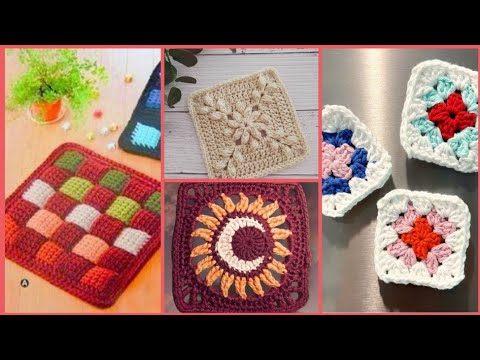 Remarkable Gorgeous Crochet Square Patterns Design Patterns For ...