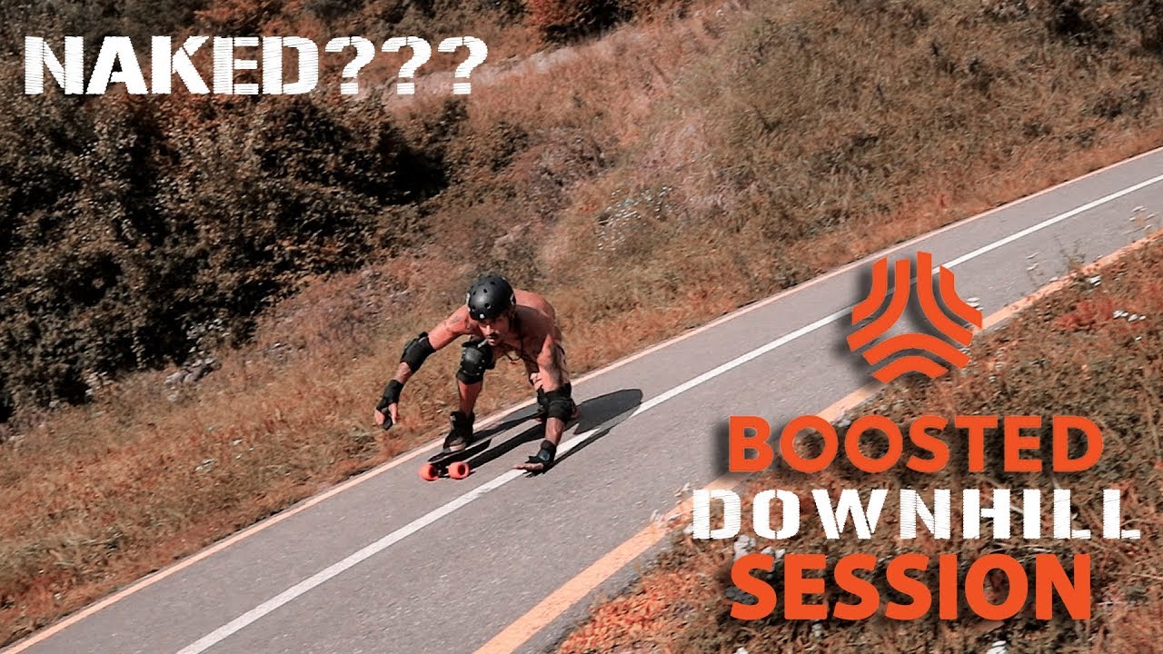 BOOSTED BOARD DOWNHILL! - YouTube