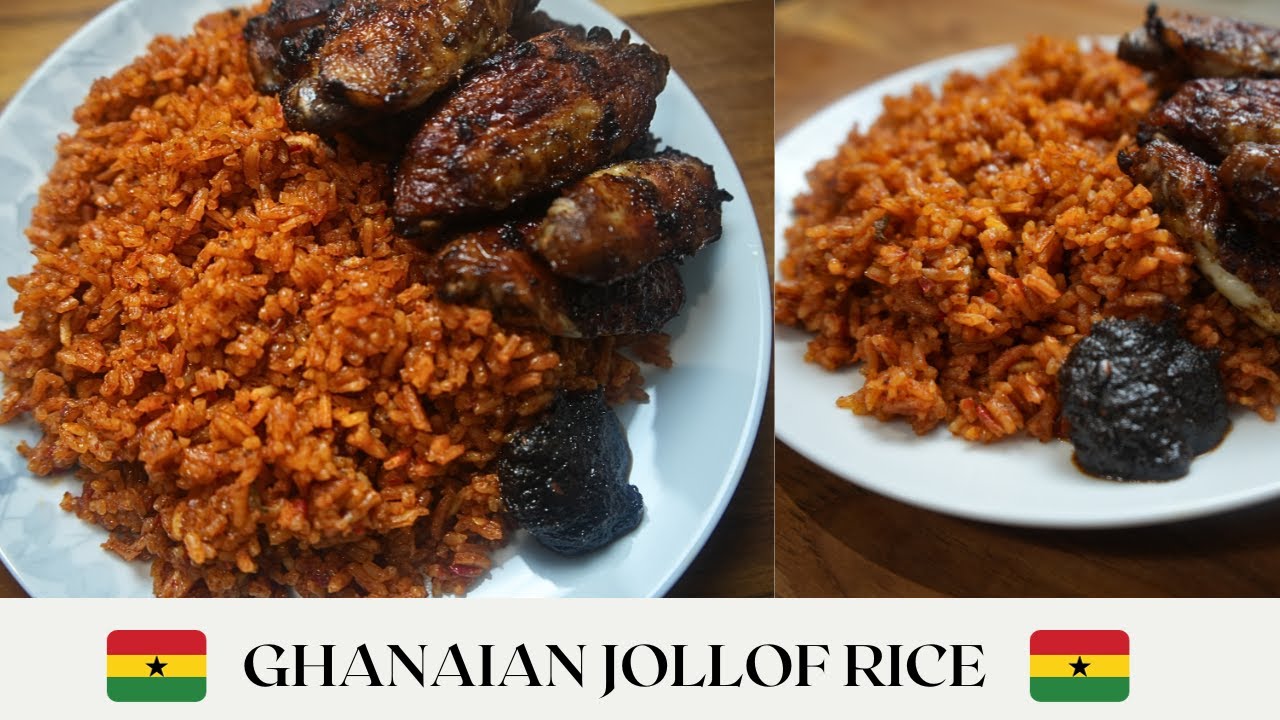 GHANA JOLLOF RICE | How to Make | Day 4 of 7-day XMAS COUNTDOWN - YouTube