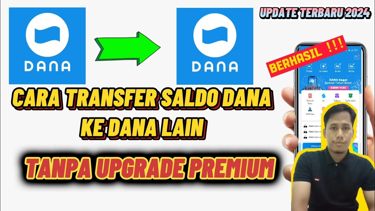 TERBARU 2024 ‼️CARA TRANSFER DANA KE SESAMA DANA TANPA UPGRADE PREMIUM ...