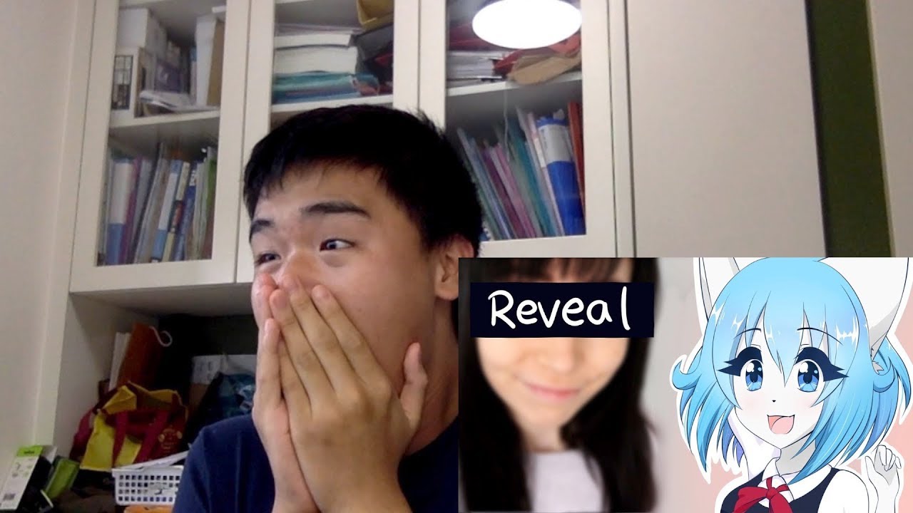 She's So Beautiful !!! - Luca Chung Reacts : Wolfychu Face Reveal - YouTube