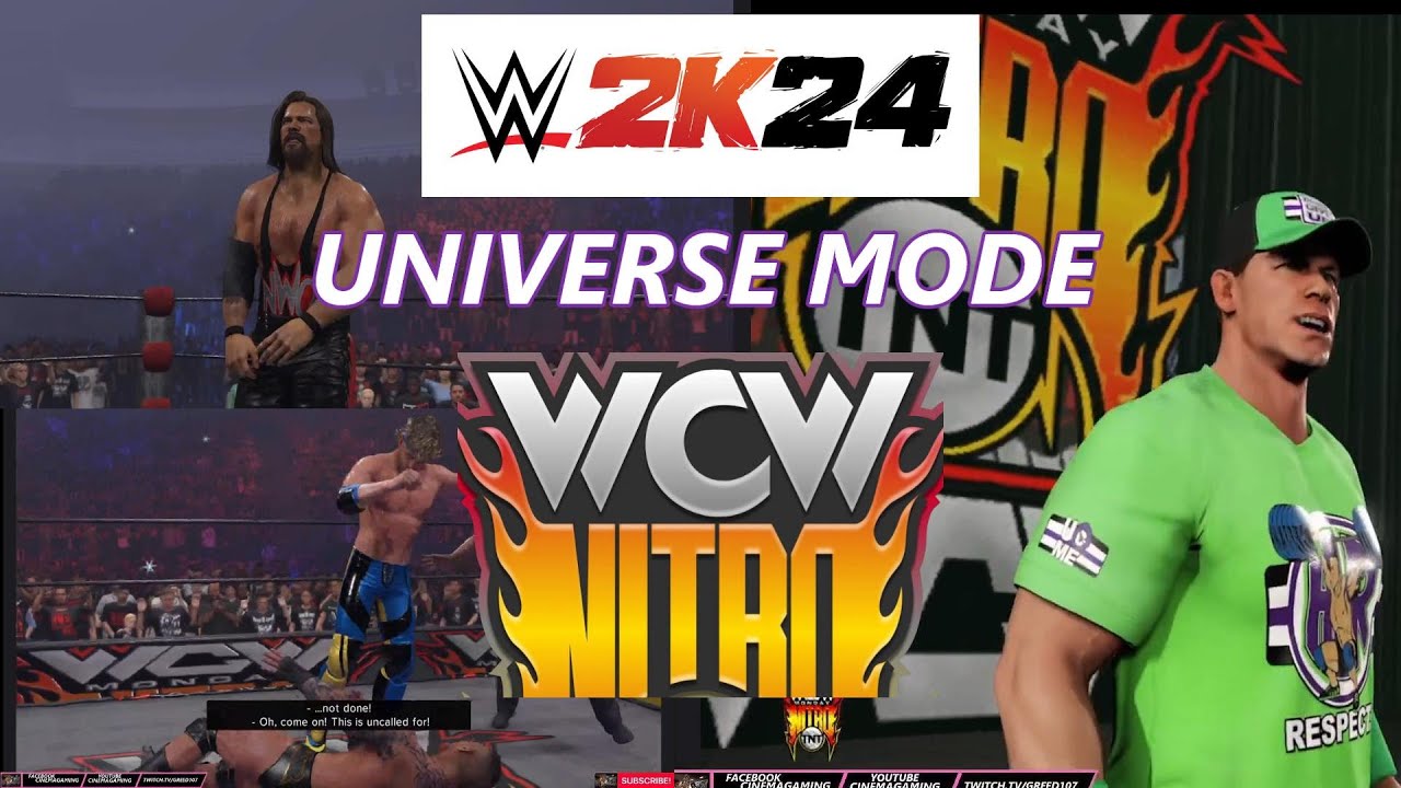 WWE 2K24 UNIVERSE MODE WCW #4 - YouTube