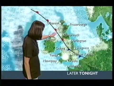 BBC Weather 23rd August 2003 - YouTube