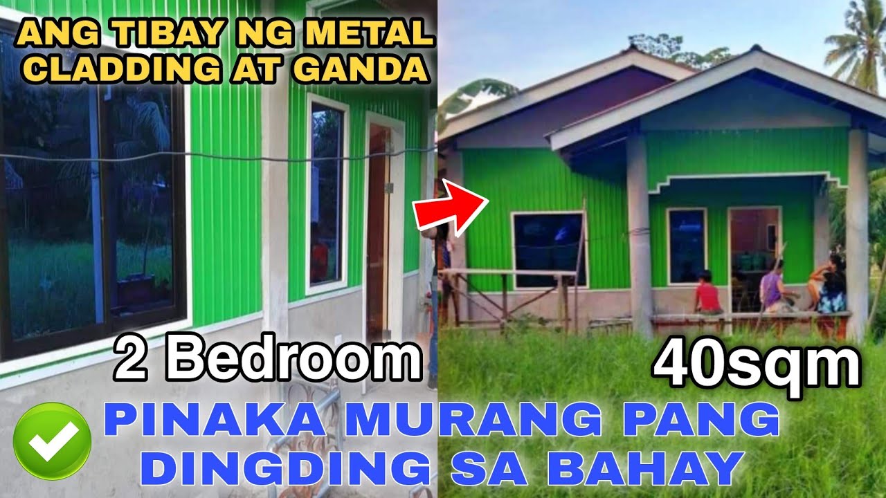 2 Bedroom 20x22FT METAL CLADDING ANG PINAKA MURANG PANG DINGDING SA ...