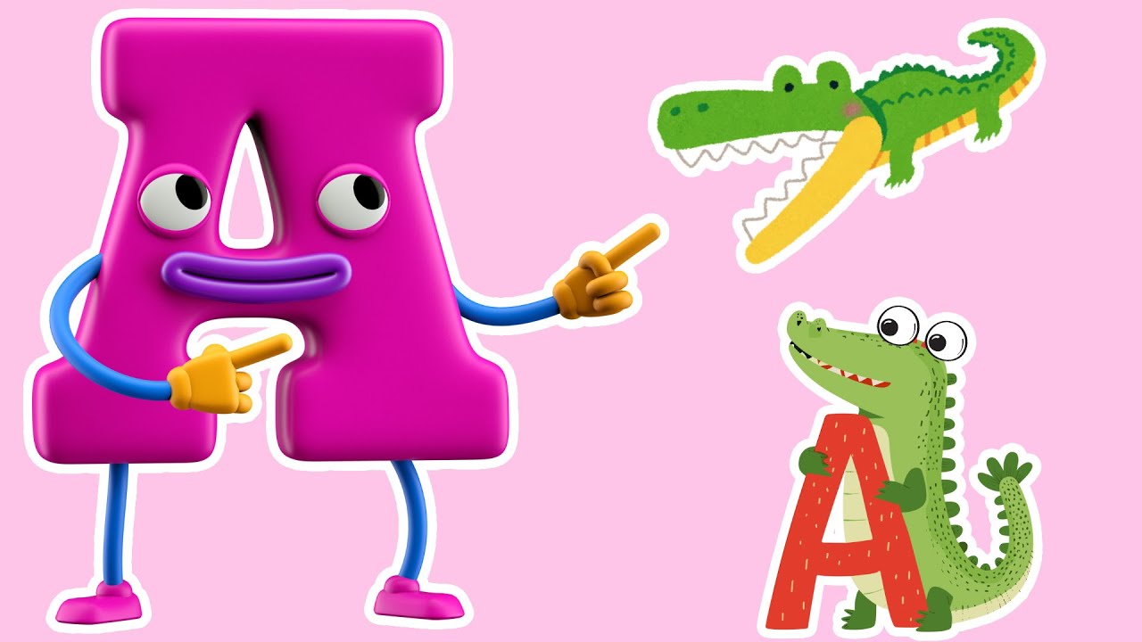 I Am Letter A | ABC Series | Alphabet Song | Nursery Rhymes & Kids Song ...