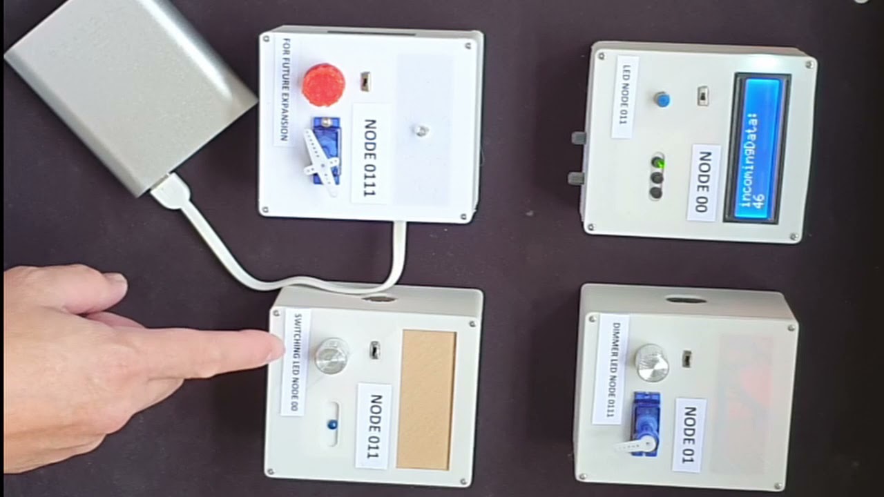 Create An Arduino Wireless Network Using Nrf24l01 Modules Youtube