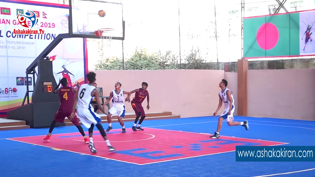 Sag 3x3 Basketball Highlights Nepal Vs Srilanka |South Asian games ...