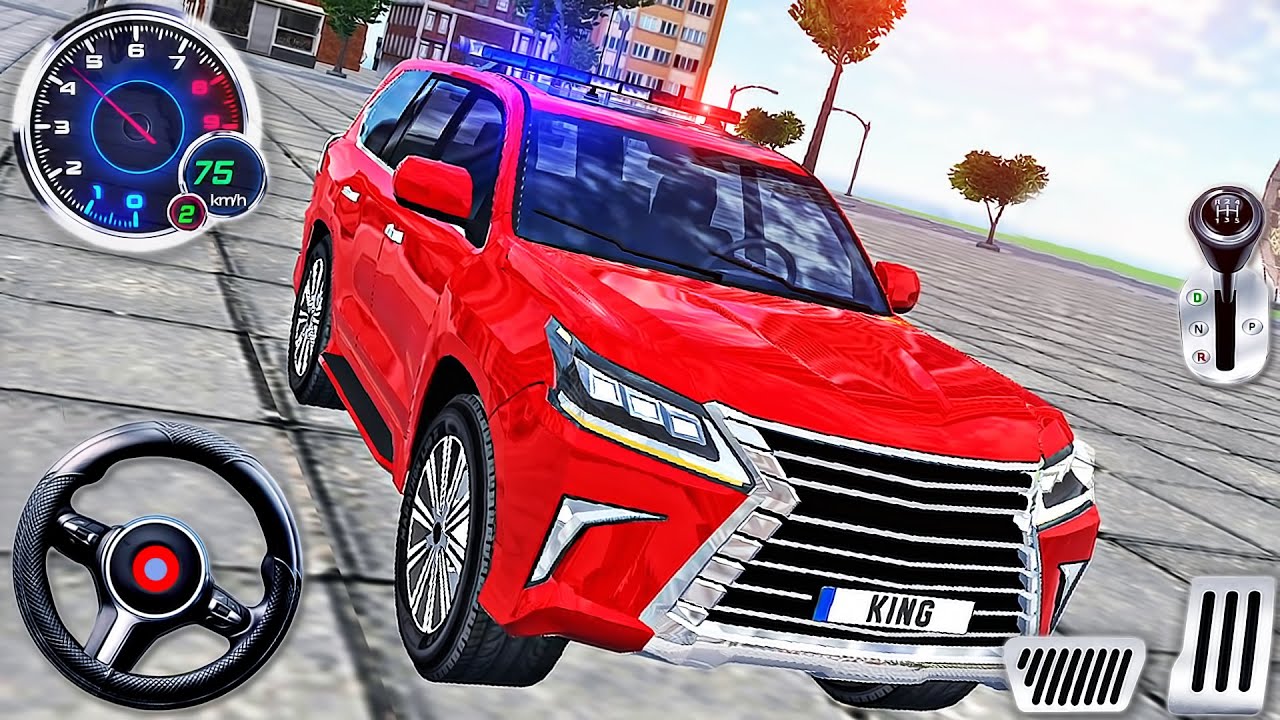 Police Lexus LX 570 Driving in City - Offroad Car SUV Driver Simulator ...