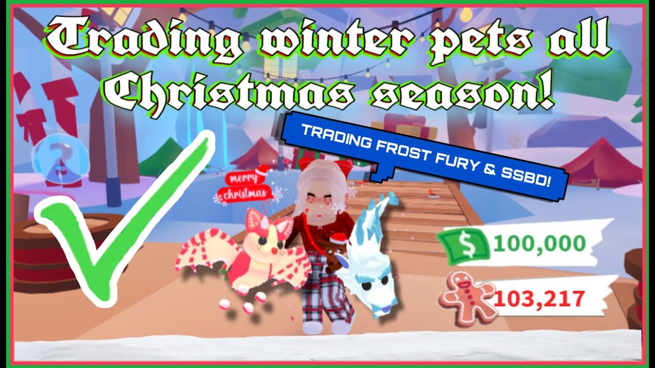 🍓🐉 Trading Only Winter Pets! Strawberry Bat Dragon & Frost Fury ...