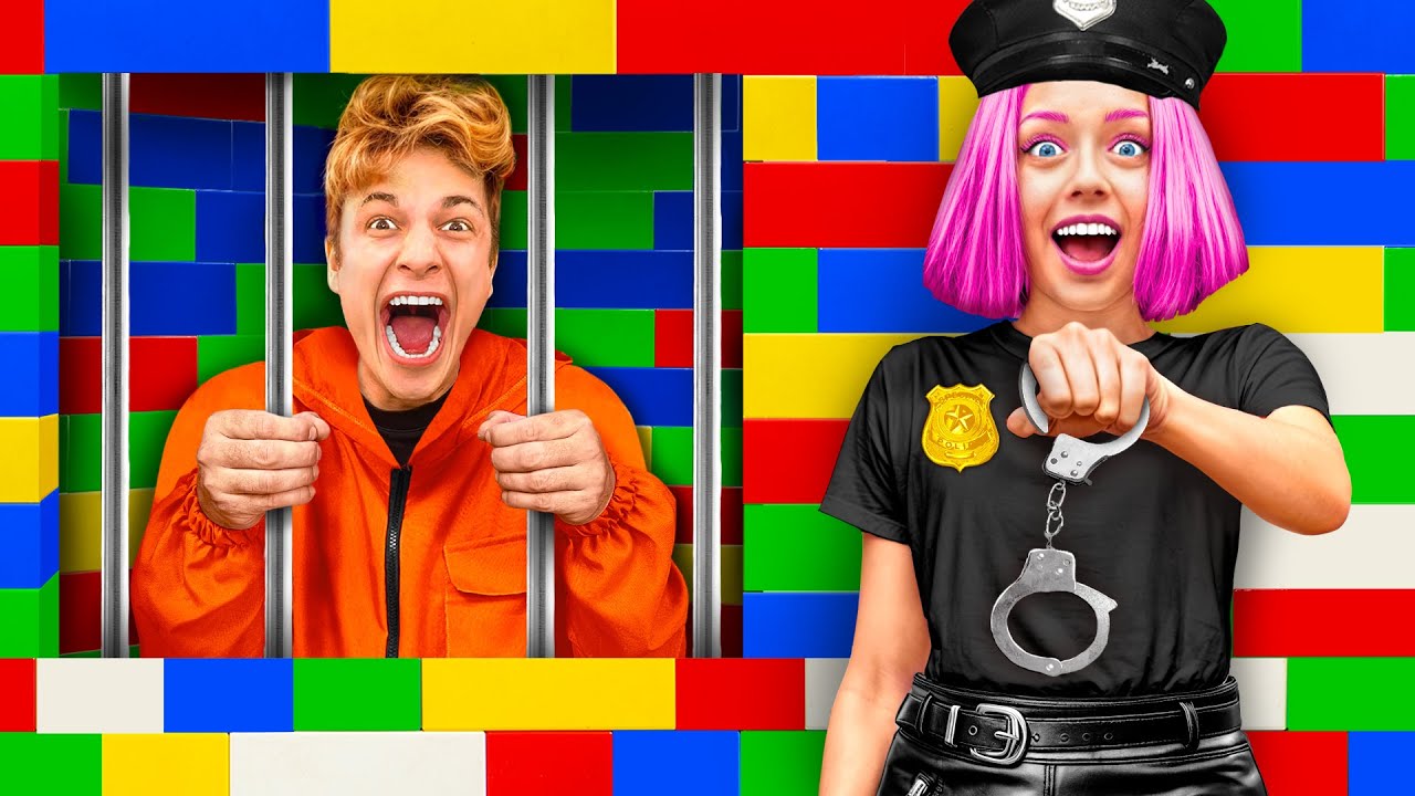 ESCAPE LEGO PRISON Challenge - YouTube