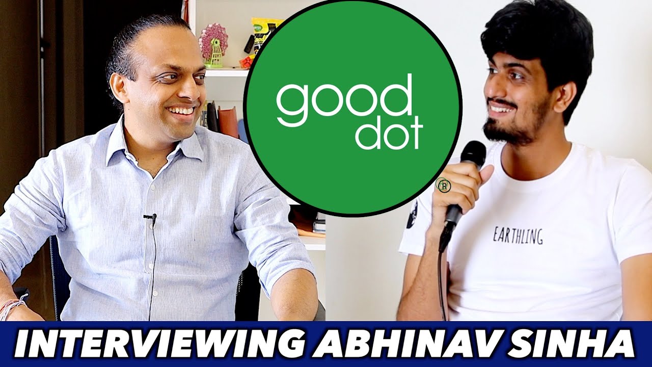 Interviewing Abhinav Sinha | Good Dot | Vegan Meat Alternatives in India | Animal Rights - YouTube