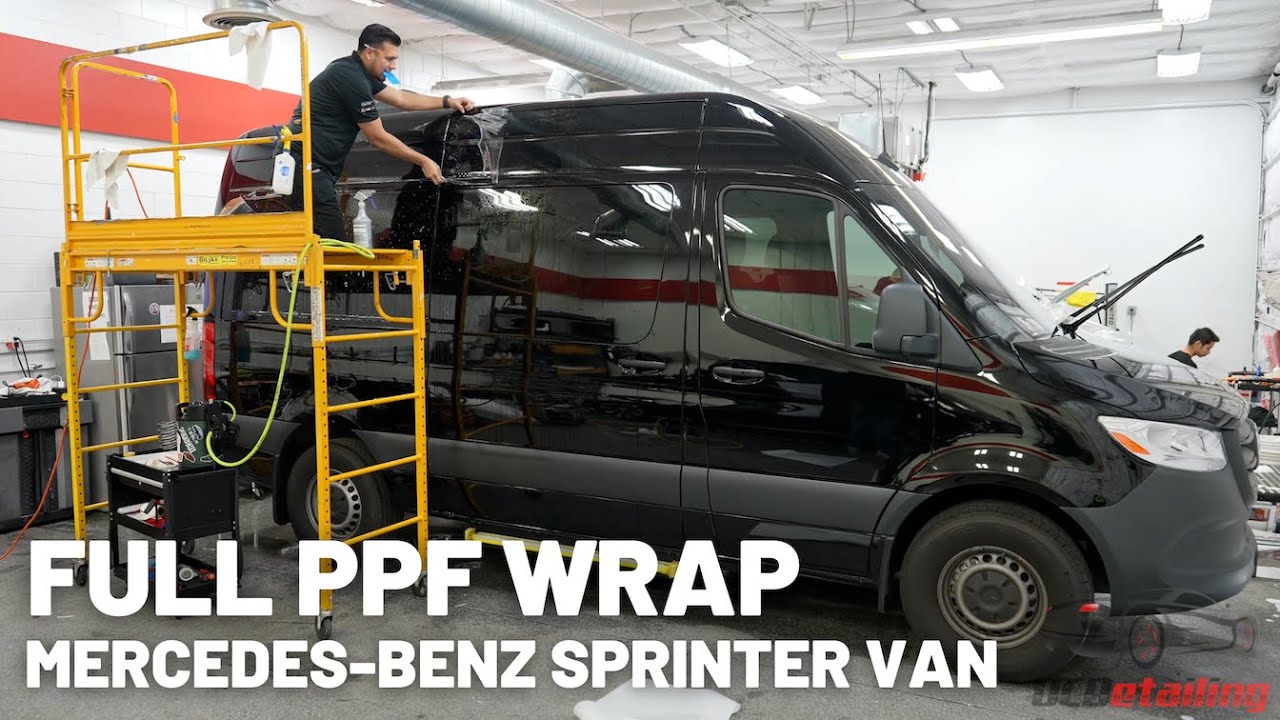 Full PPF Wrap - Sprinter Van - Mercedes-Benz Sprinter 2500 - STEK ...