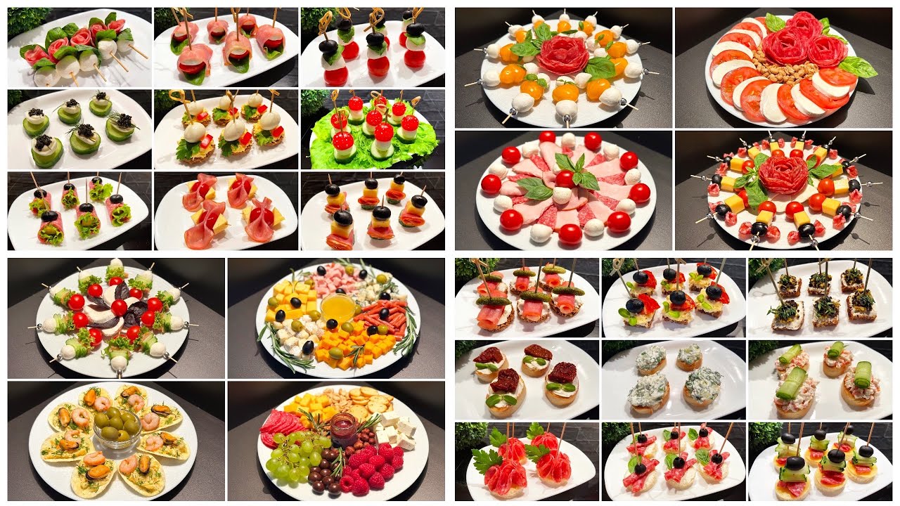 26 SNACKS für Ihre Gäste! Einfache Fingerfood für Partys und Buffet in ...