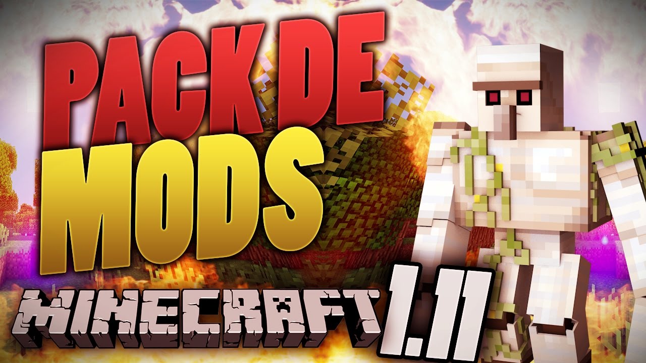 SUPER PACK DE MODS | MINECRAFT 1.10 1.10.2 1.11 1.11.2 | BAJOS ...