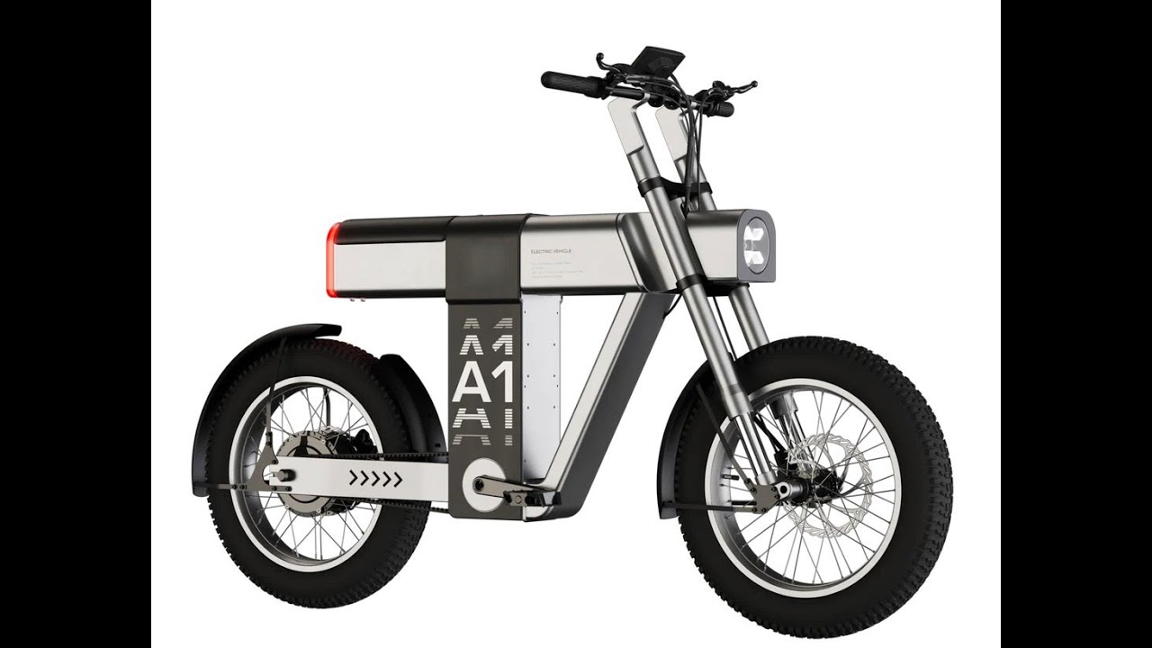 How to install and disassemble an A1 electric bicycle? - YouTube