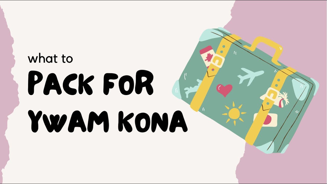 What To Pack For YWAM DTS - YouTube