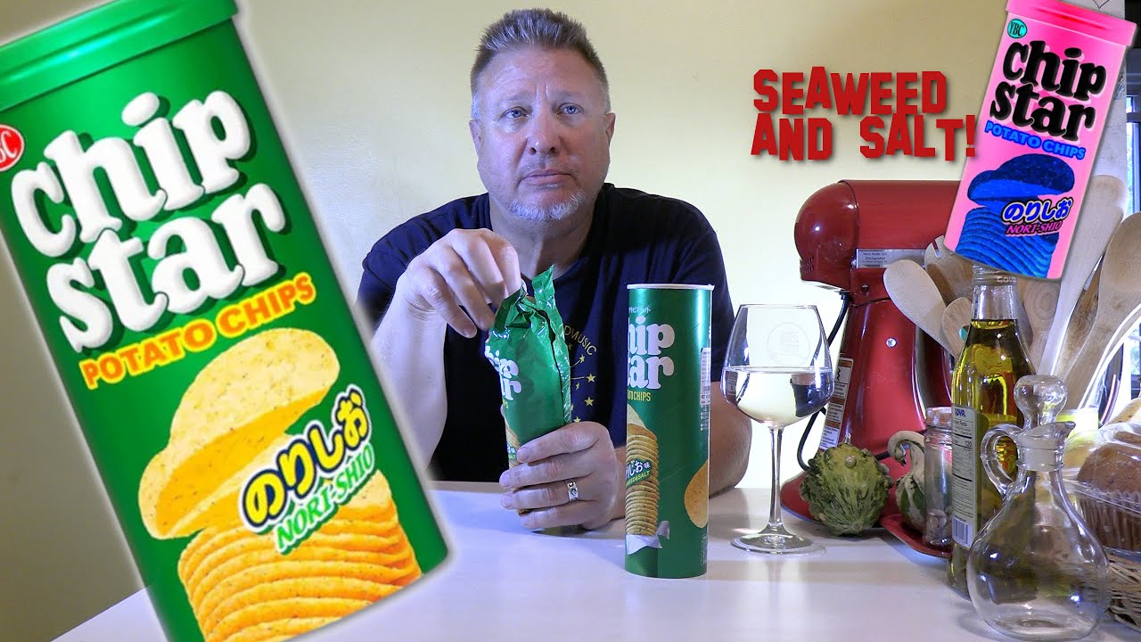 Taste Testing: Chip Star Seaweed and Salt - YouTube