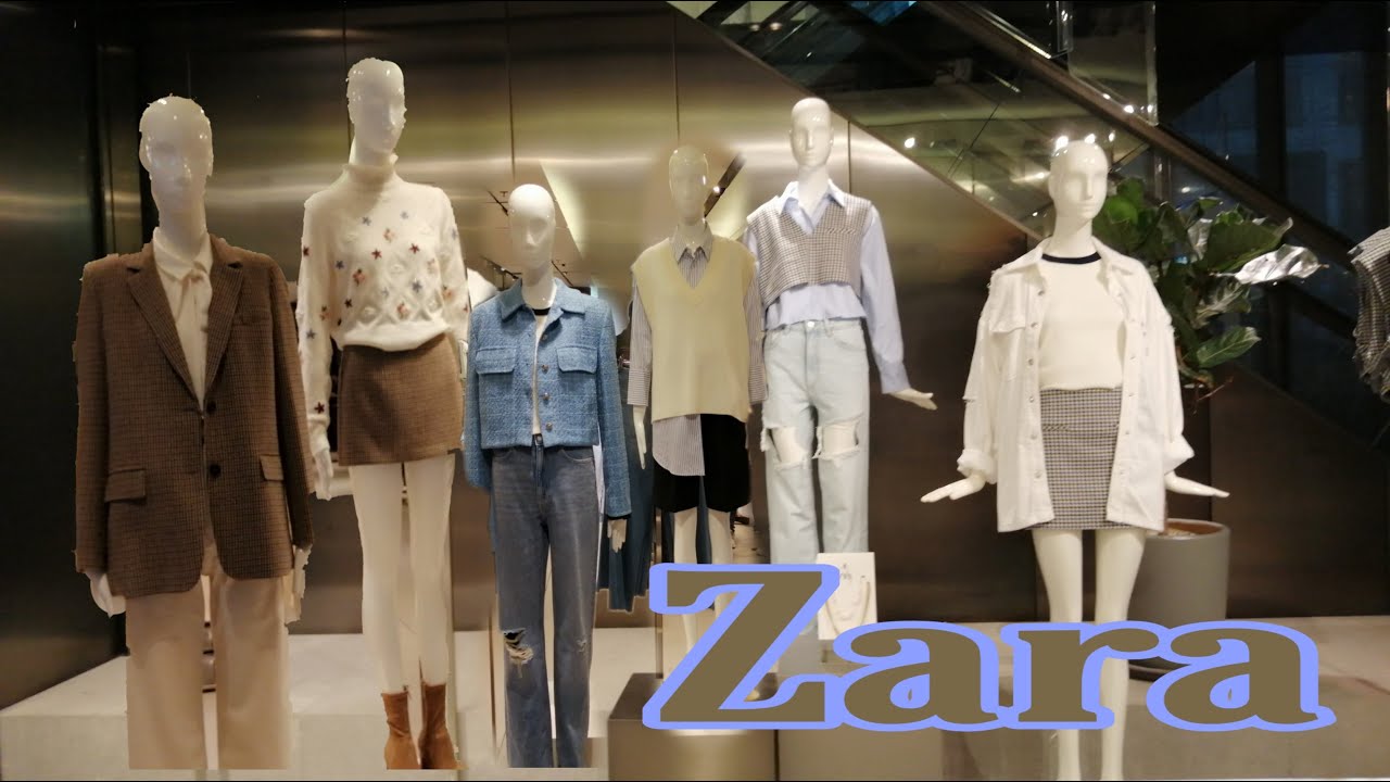 Zara shop | winter spring clothes collection | February 2021 - YouTube