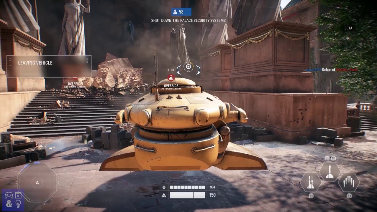 Star Wars Battlefront 2 Galactic Assault Gameplay - YouTube