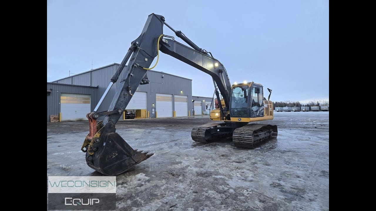FOR SALE: 2017 John Deere 180G Excavator - YouTube