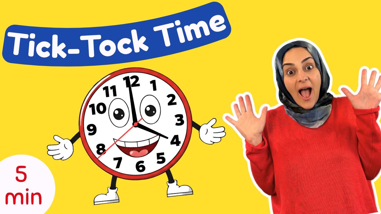 Tick-Tock Time! How to Read a Clock for Kids | Hours, Minutes & Seconds ...