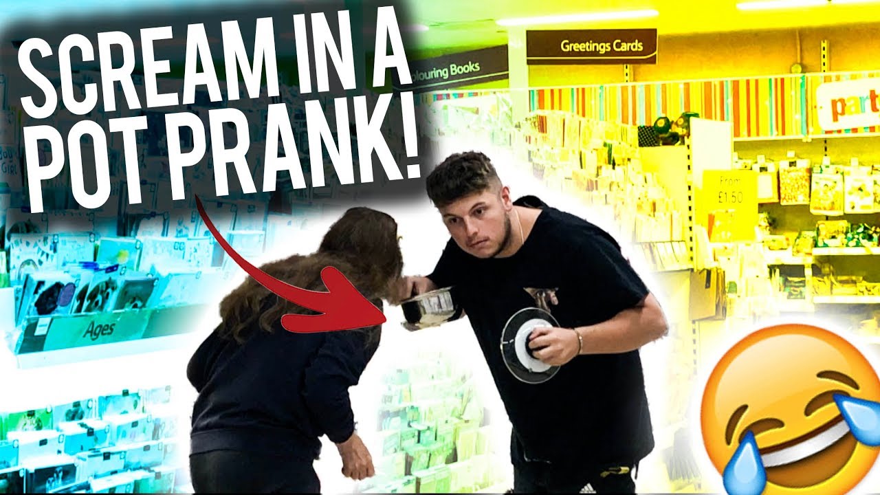 SCREAMING POT CHALLENGE DROVE HIM MAD - HILARIOUS - YouTube