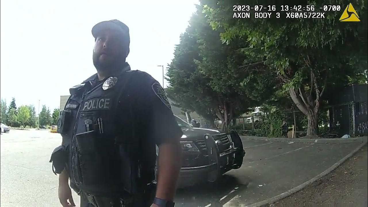 Officer Melvin Partido Kent, WA Police - Axon Body 3 - Body Worn Camera Video Redacted - YouTube