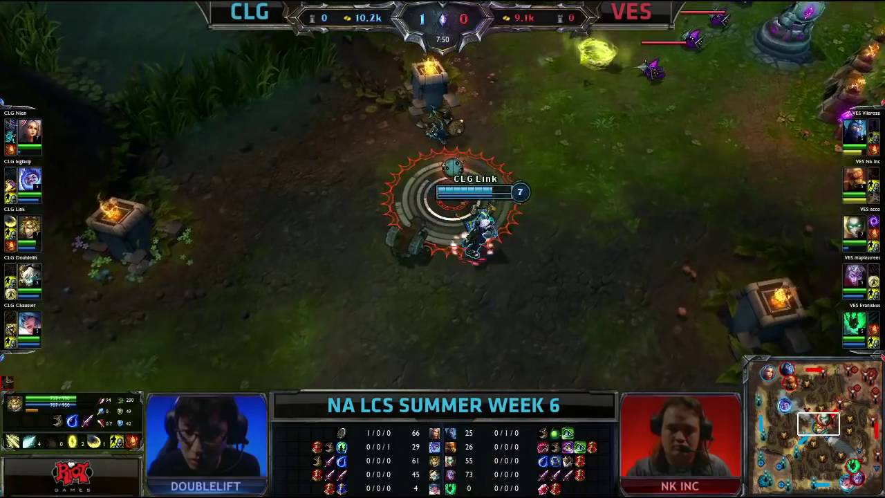 ♠ SEASON 3 ♠ || CLG Counter Logic Gaming vs Velocity eSports VES NA LCS ...
