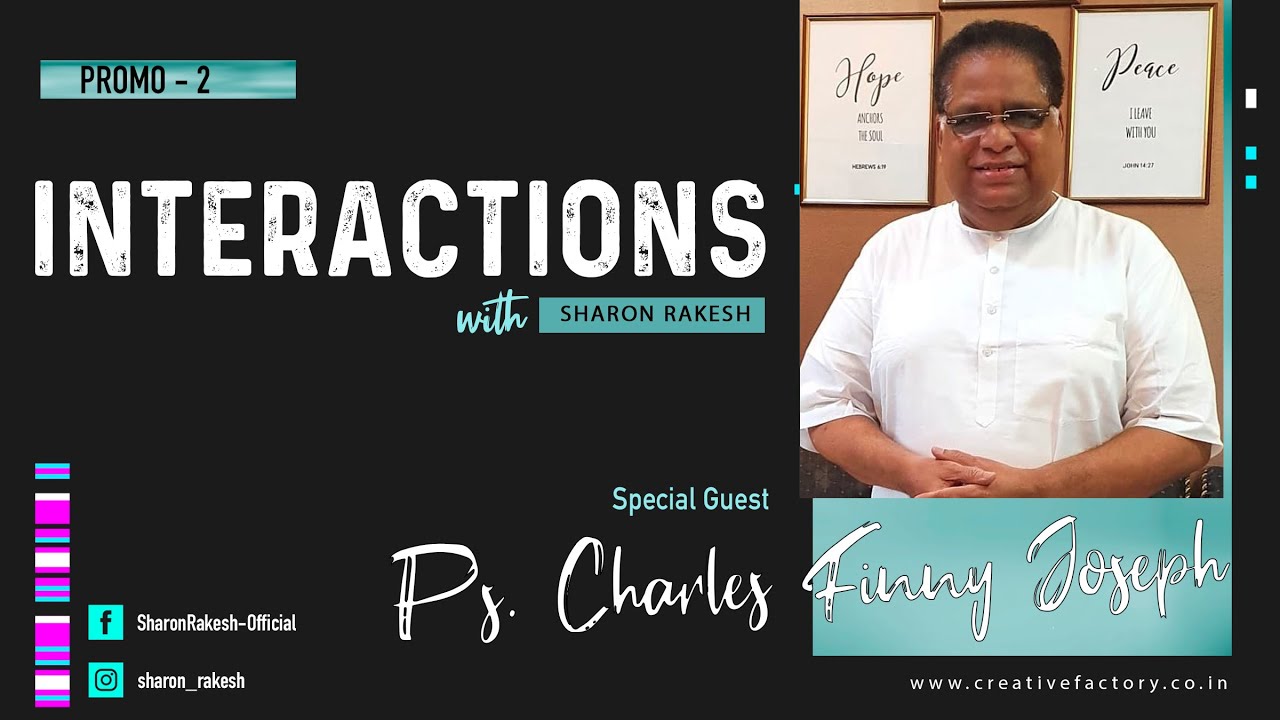 Interaction with Ps. Charles Finny Joseph I Promo I Part 2 - YouTube