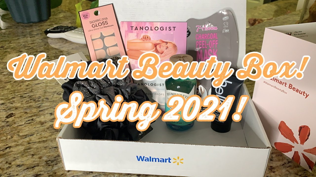 New!Walmart Beauty Box Unboxing! Spring Edition 2021!#walmart # ...