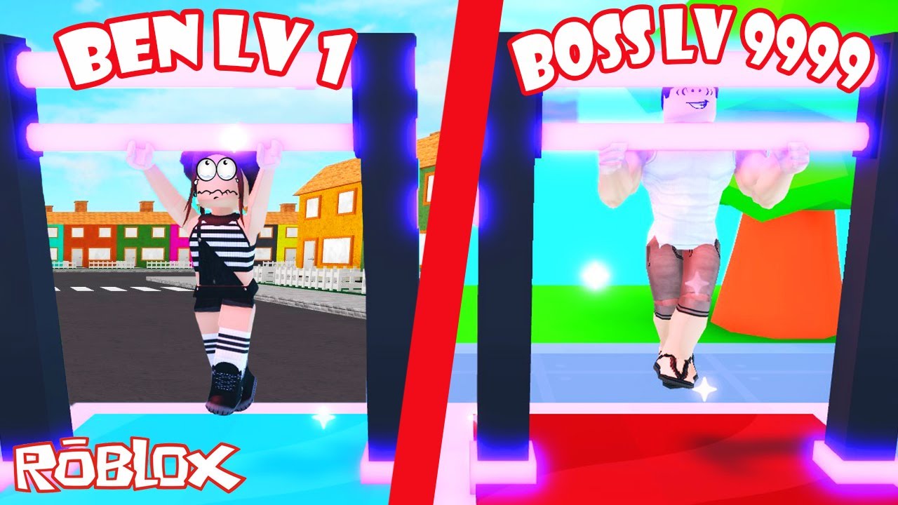 BOSS'U YEN ROBLOX'U BİTİR!!😱Roblox Pull Up Simulator - YouTube