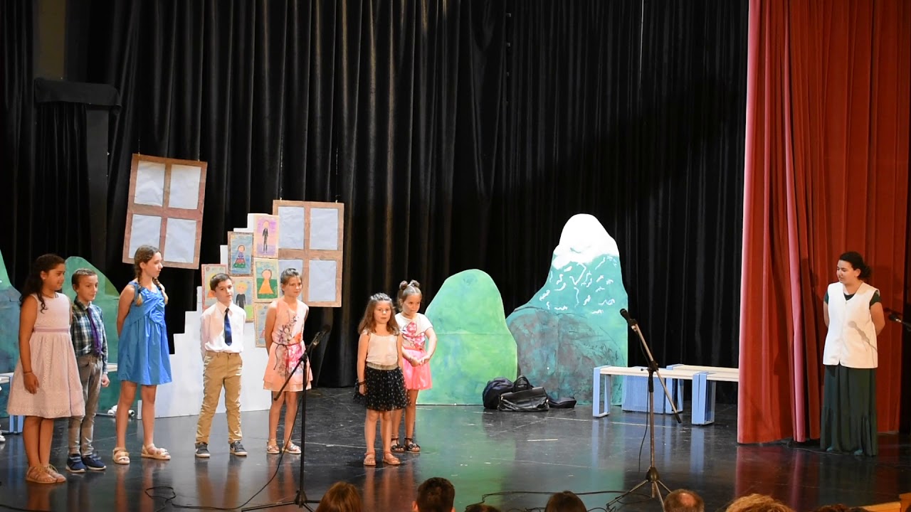 παιδικη παρασταση "η μελωδια της ευτυχιας" - YouTube