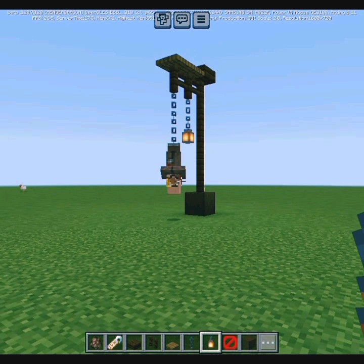 Hanging villager in minecraft || Minecraft gameplay ||Mr.Minecraft11809 ...