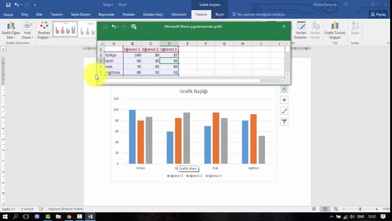 Microsoft Word 2016'da grafik ekleme ve düzenleme - YouTube